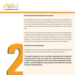 Solution portfolio_EN_Apsolut | PDF | Management Consulting Industry ...