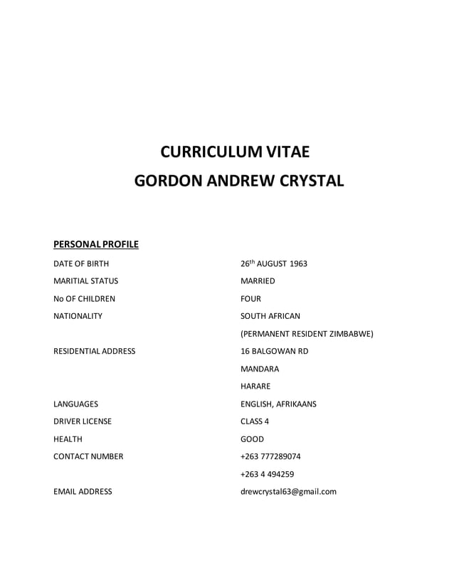 GORDON ANDREW CRYSTAL CV | DOCX