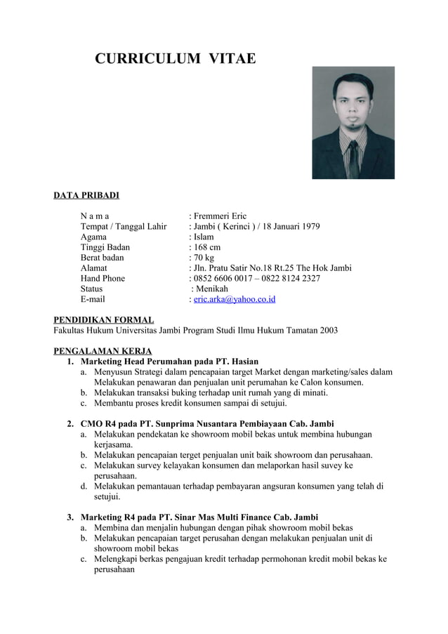CURRICULUM VITAE | DOC