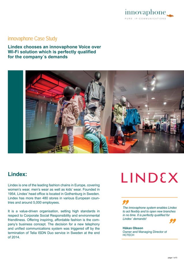 Lindex Case Study | PDF