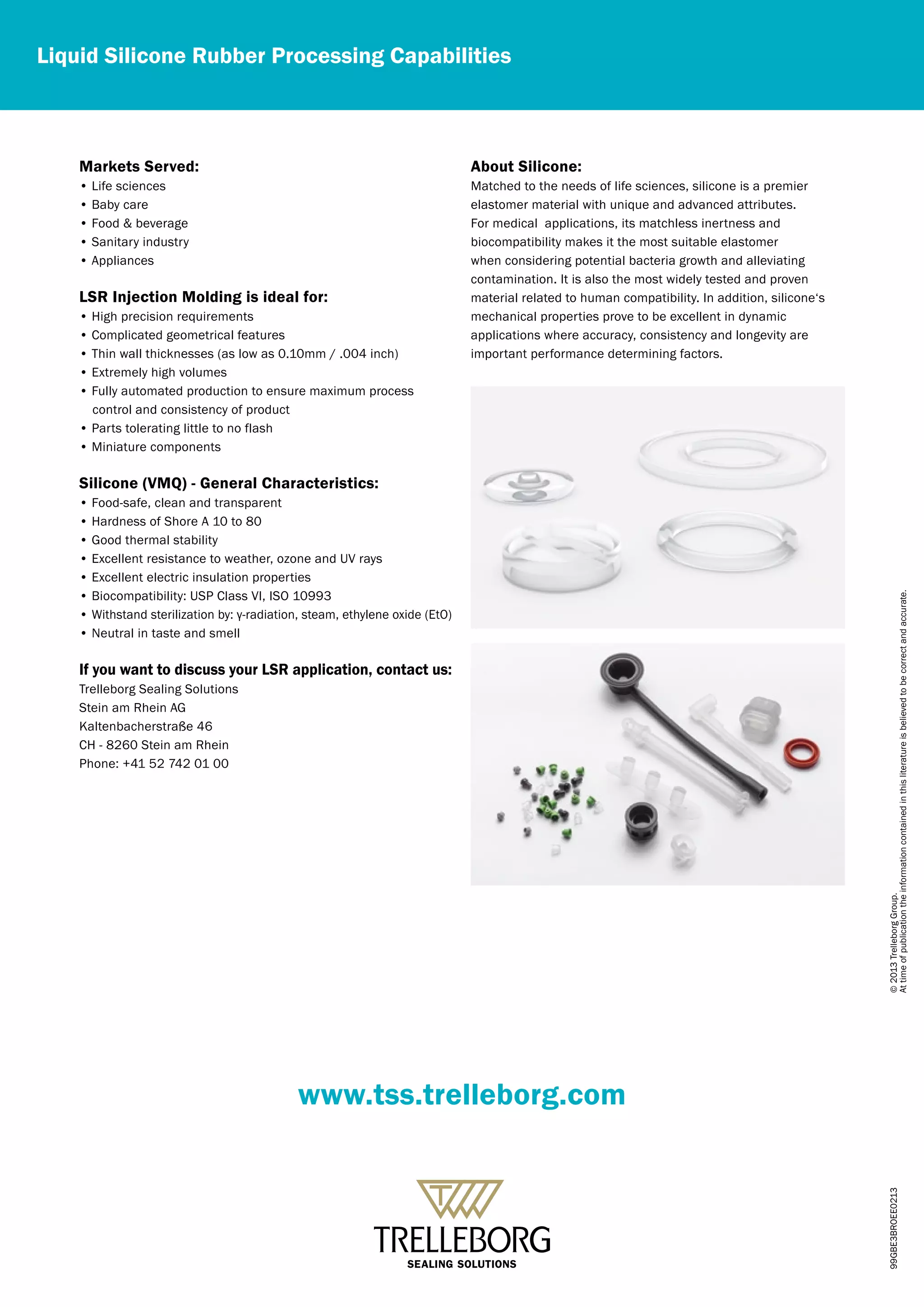 LSR_processing_capabilities_en | PDF | Manufacturing Industry | Industries