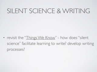 Composing Science workshop | PPT