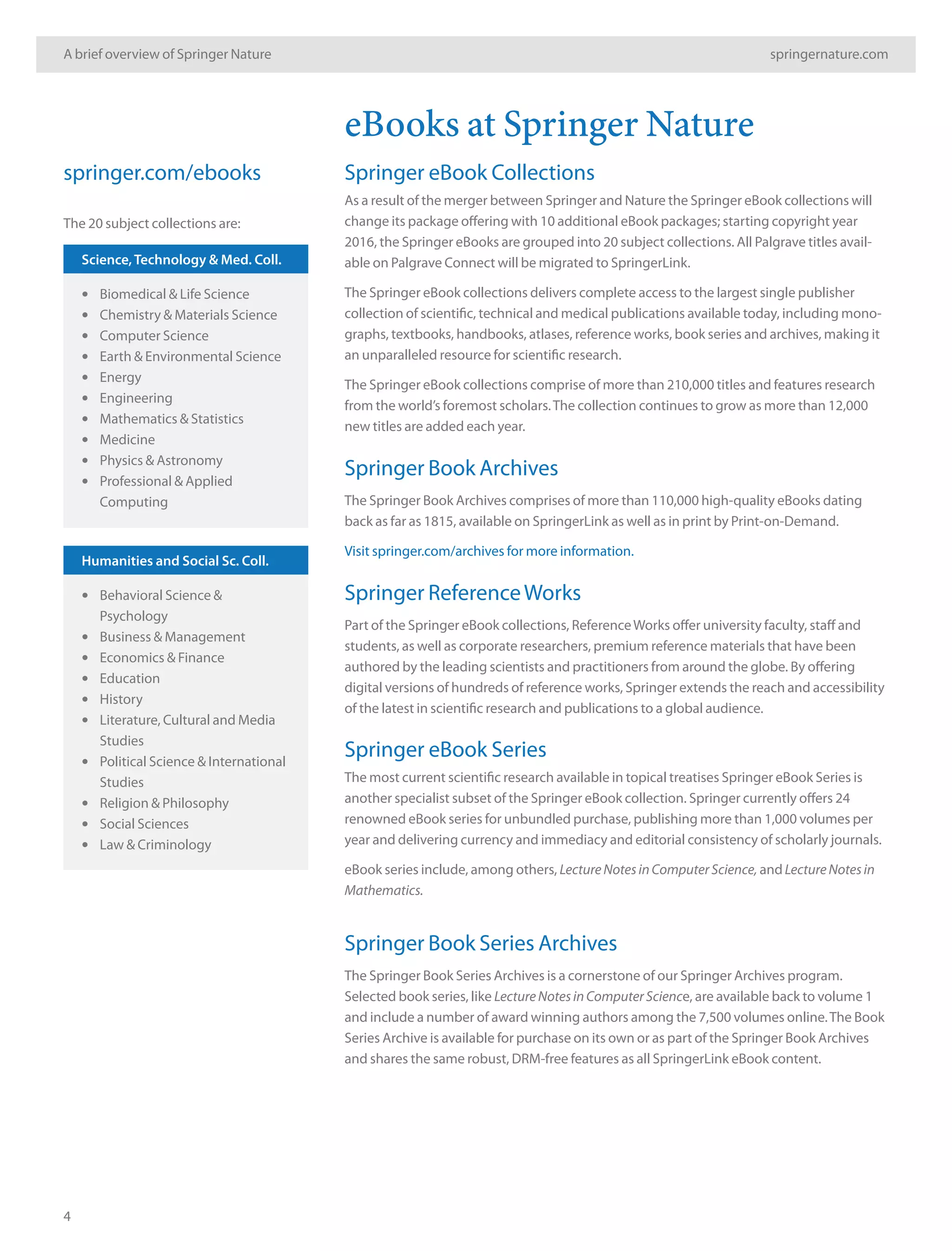 The New Springer Nature Introduction | PDF
