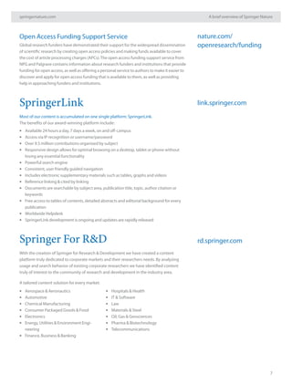 The New Springer Nature Introduction | PDF | Desktop Publishing ...