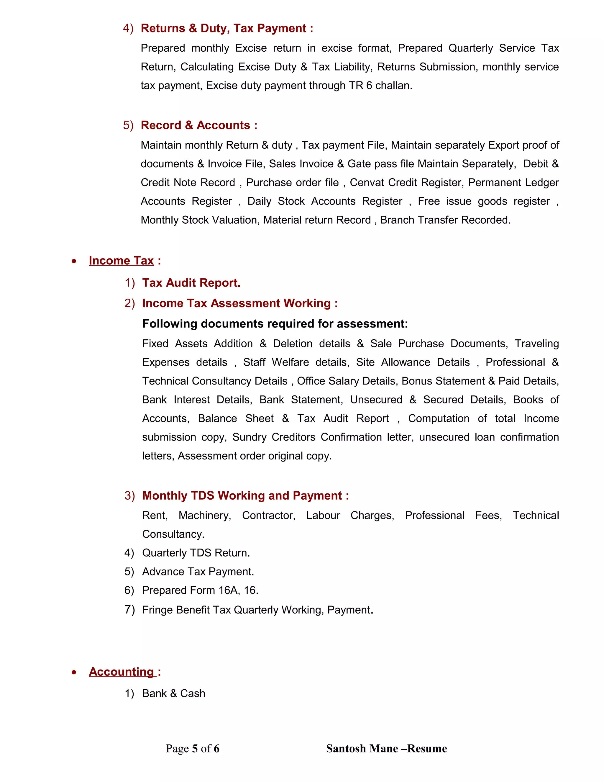 Santosh Mane_Resume | DOC