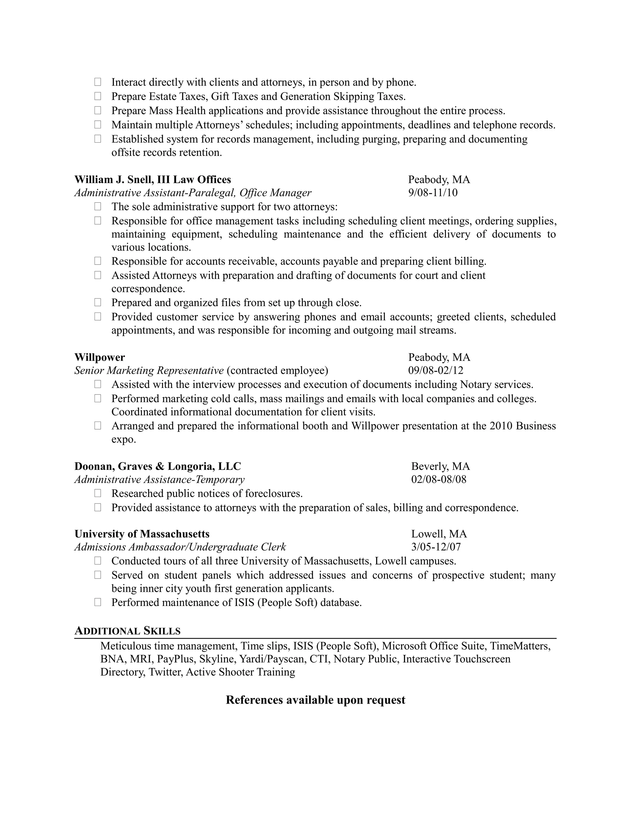 Resume- Keara Gaffey LPC | PDF