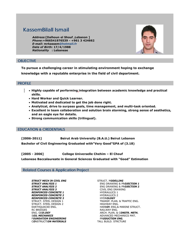 cv update 30 1 2016 | PDF