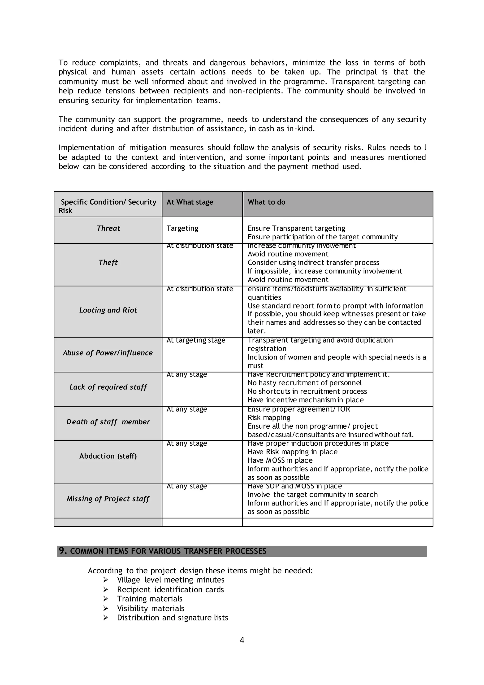 Final Draft- cash for work | DOCX