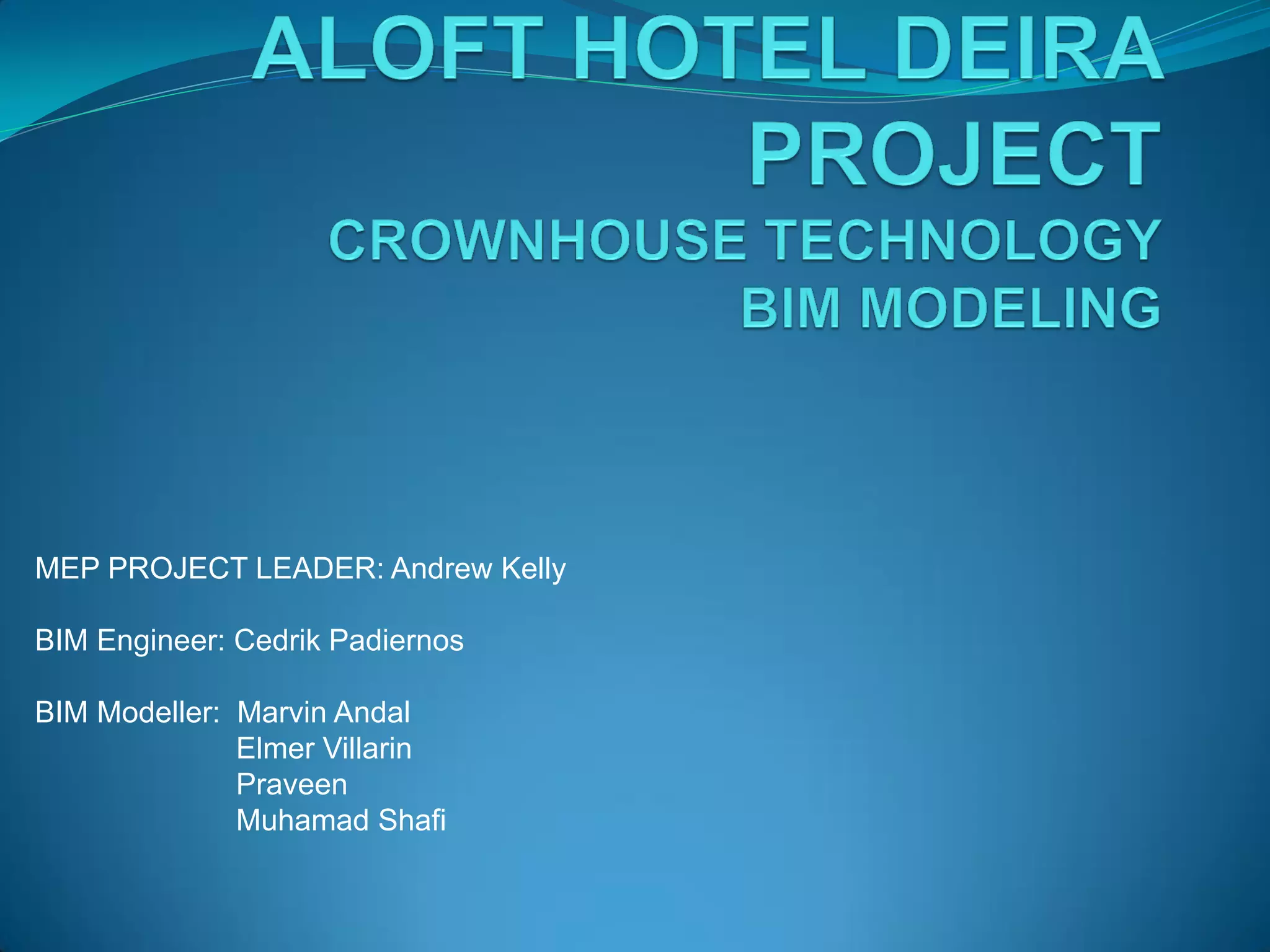 CHT BIM MODELING PRESENTATION | PDF