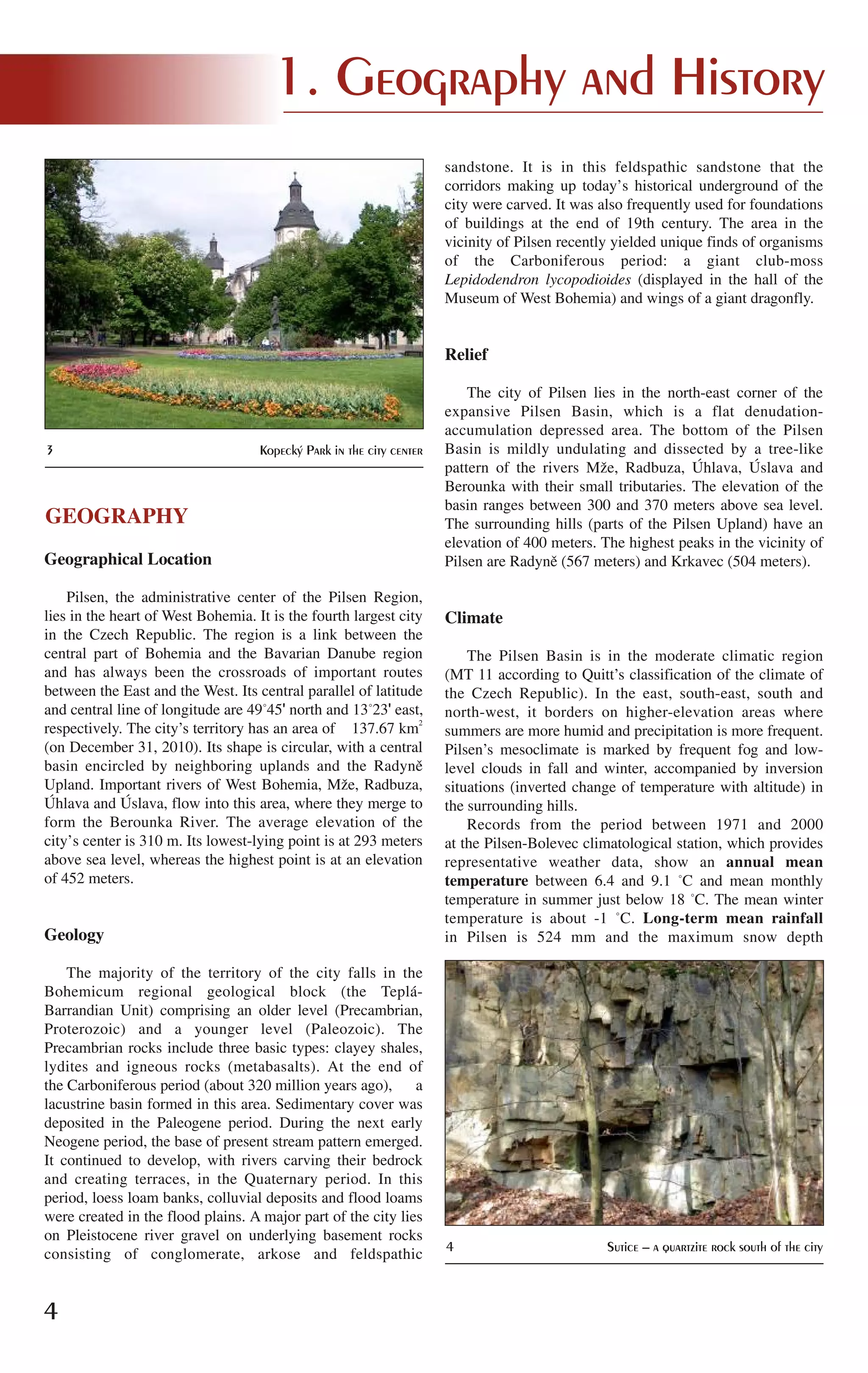 The Environment of the City of Pilsen | PDF
