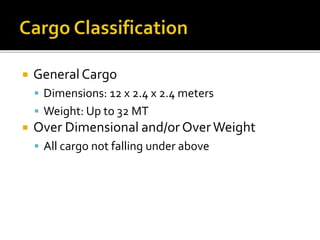 Basics of Project Cargo Operations | PPTX