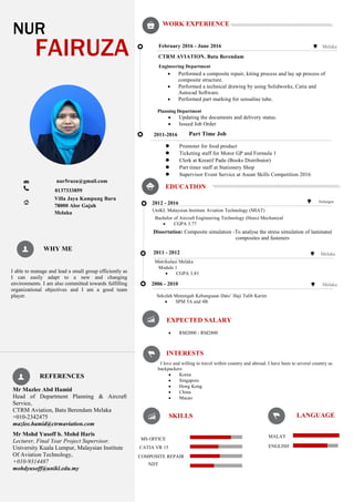 RESUME NUR FAIRUZA | PDF