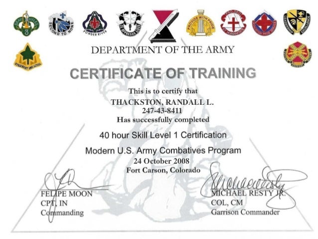 Army Combatives