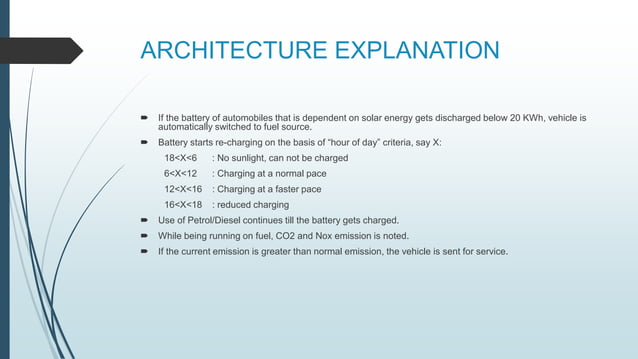 Smart Emission Control System | PPTX