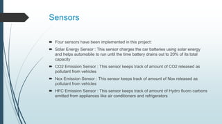 Smart Emission Control System | PPTX