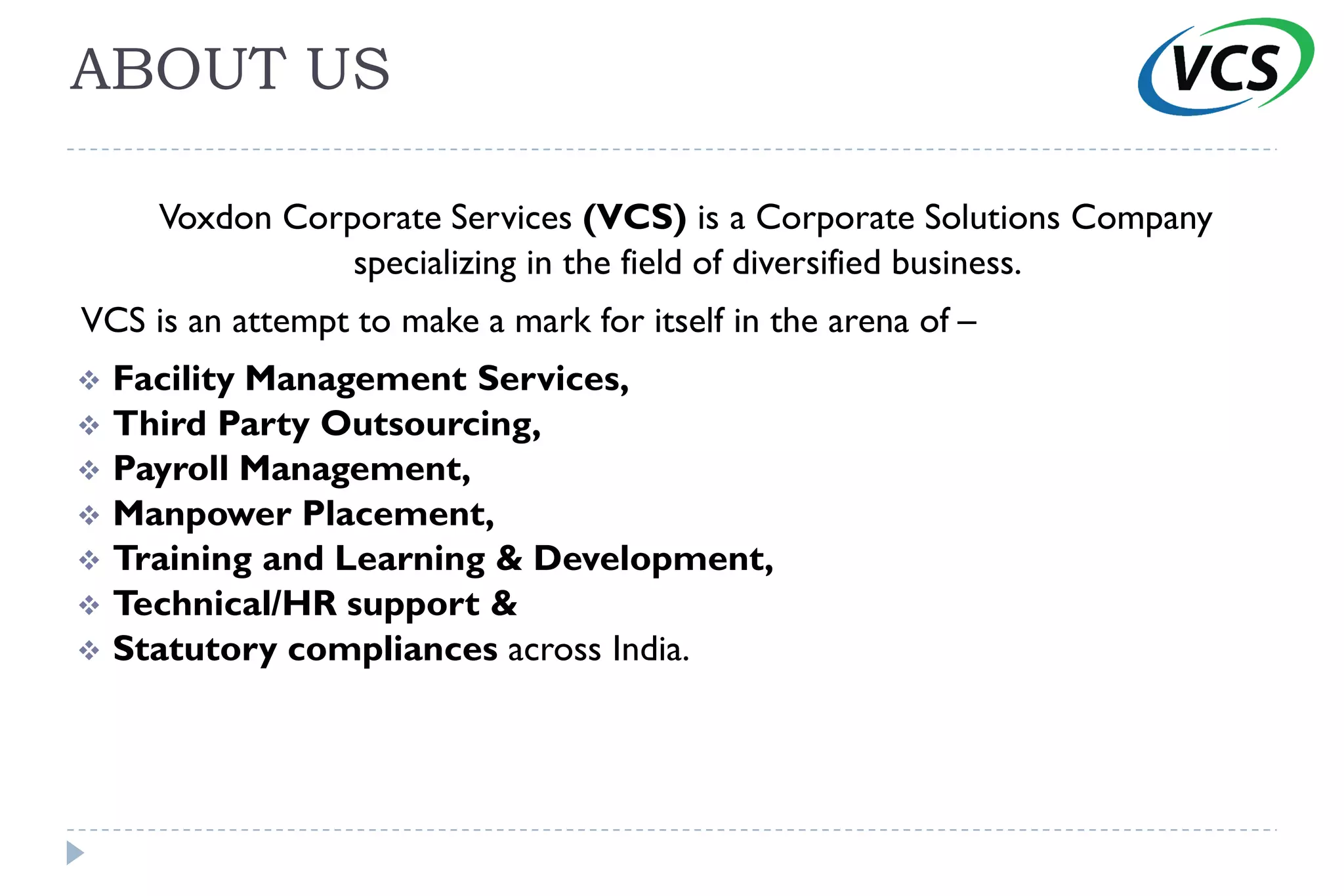 VCS presentation final | PPT