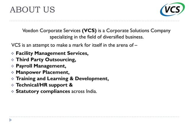 VCS presentation final | PPT