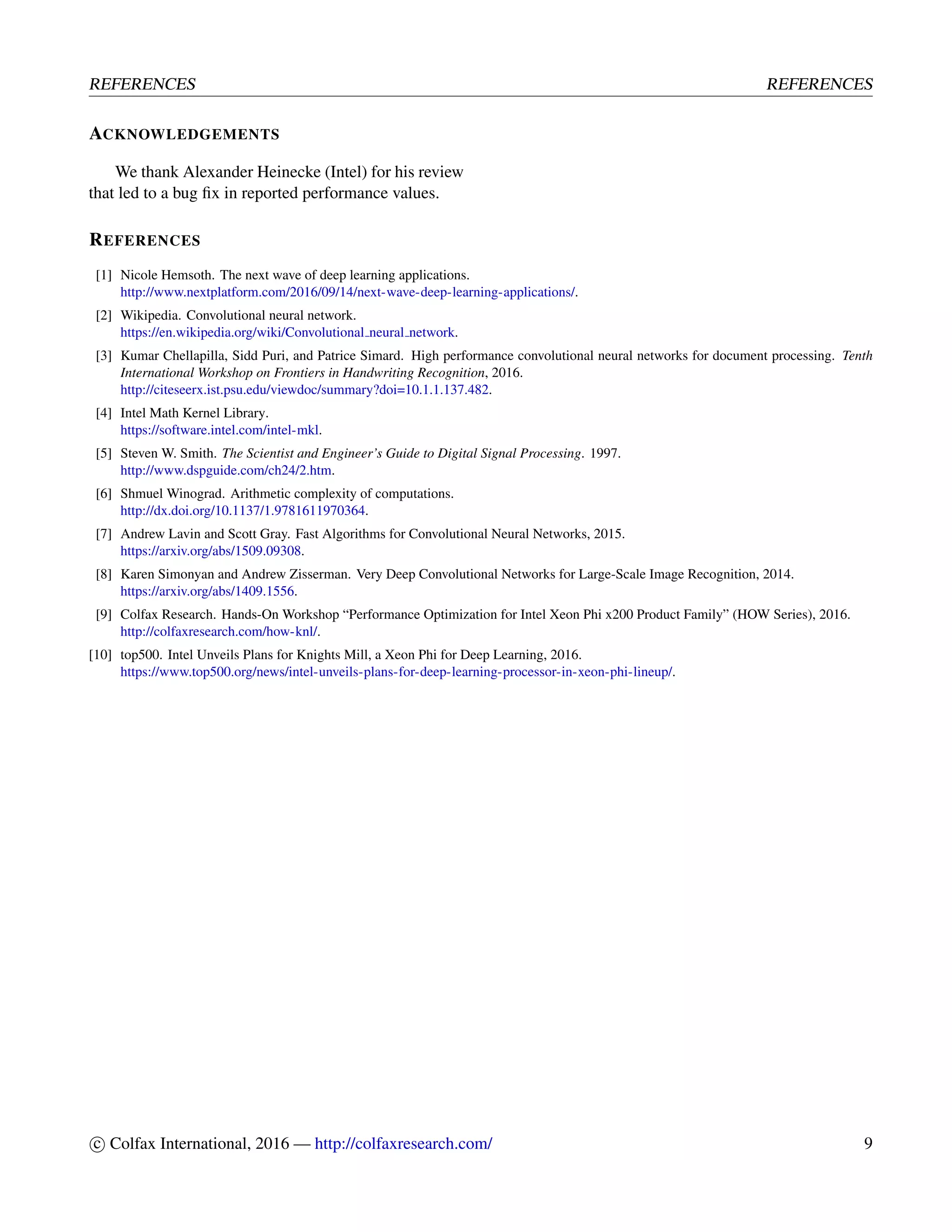 Colfax-Winograd-Summary _final (1) | PDF