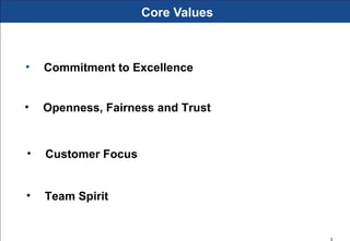 Core Values | PPT | Business | Business and Finance