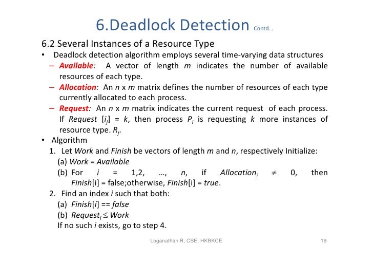 7 Deadlocks