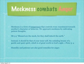 7 deadly sins and 7 virtues | PDF