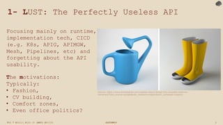 The 7 Deadly Sins of API Design | PPT