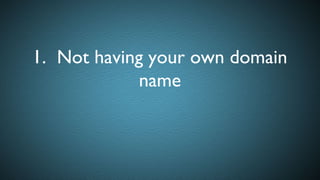 7 deadly web design sins | PPT