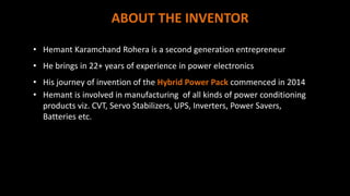 Hybrid Power Pack-Presentation | PPT