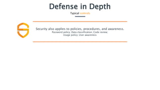 Secure Code Warrior - Defense in depth | PPTX