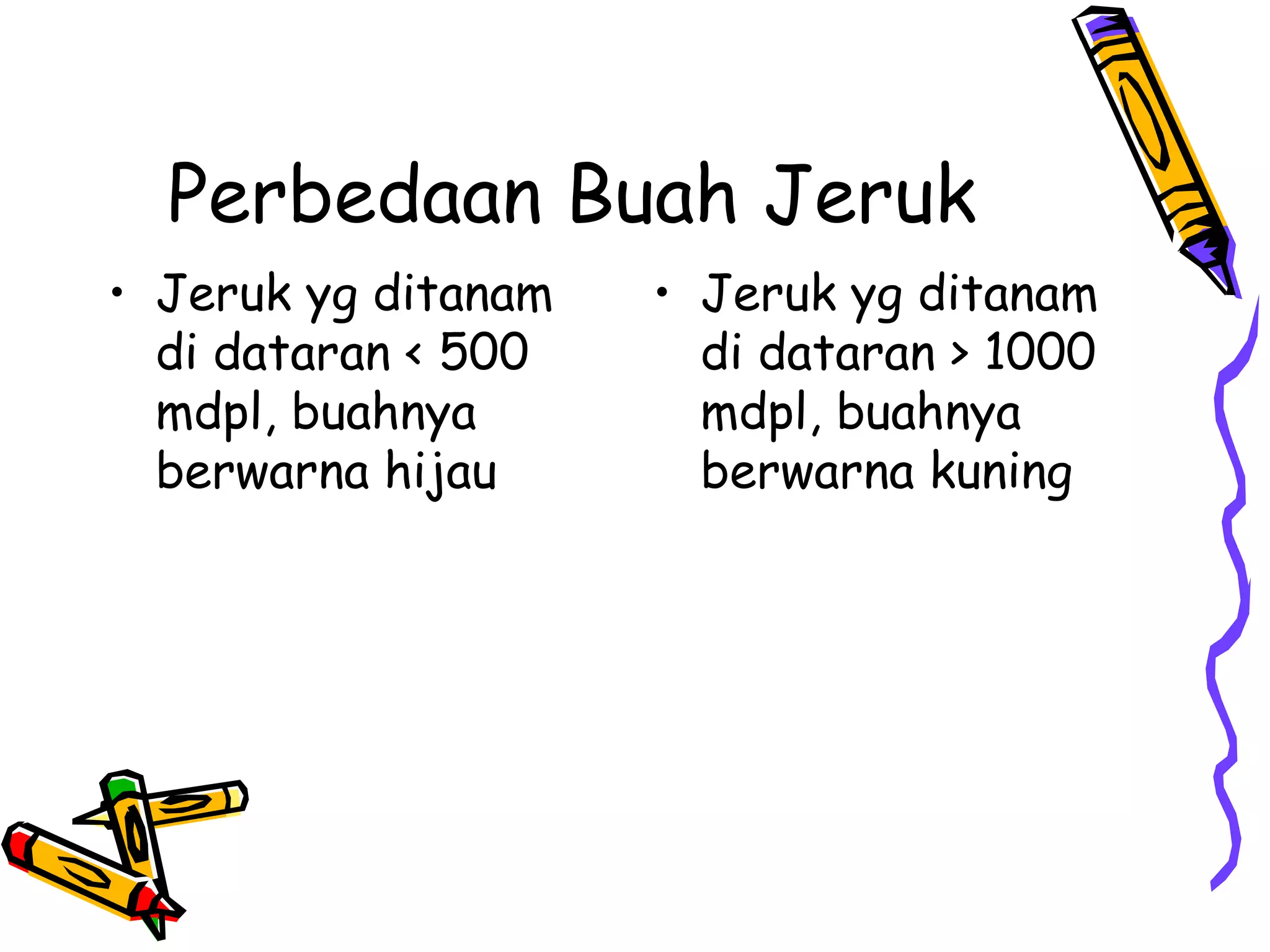 7 degreening buah jeruk | PPT