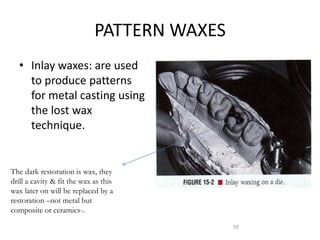 (7) Dental Waxes.ppt