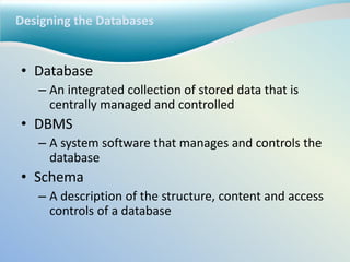 7 designing the system | PPT