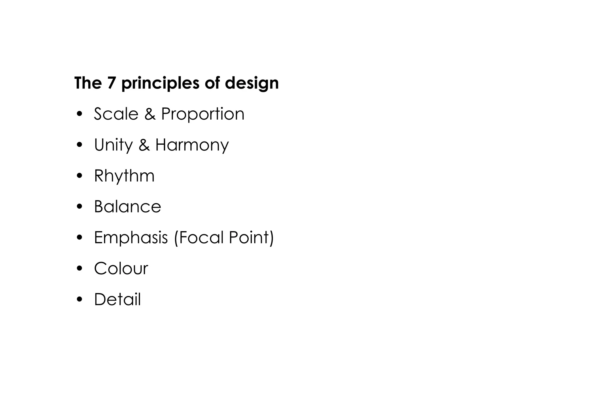 7 Design Principles | PDF