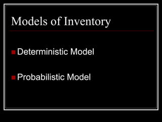 7Deterministic_Models.ppt