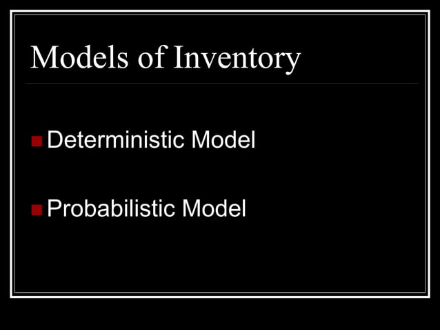7Deterministic_Models.ppt