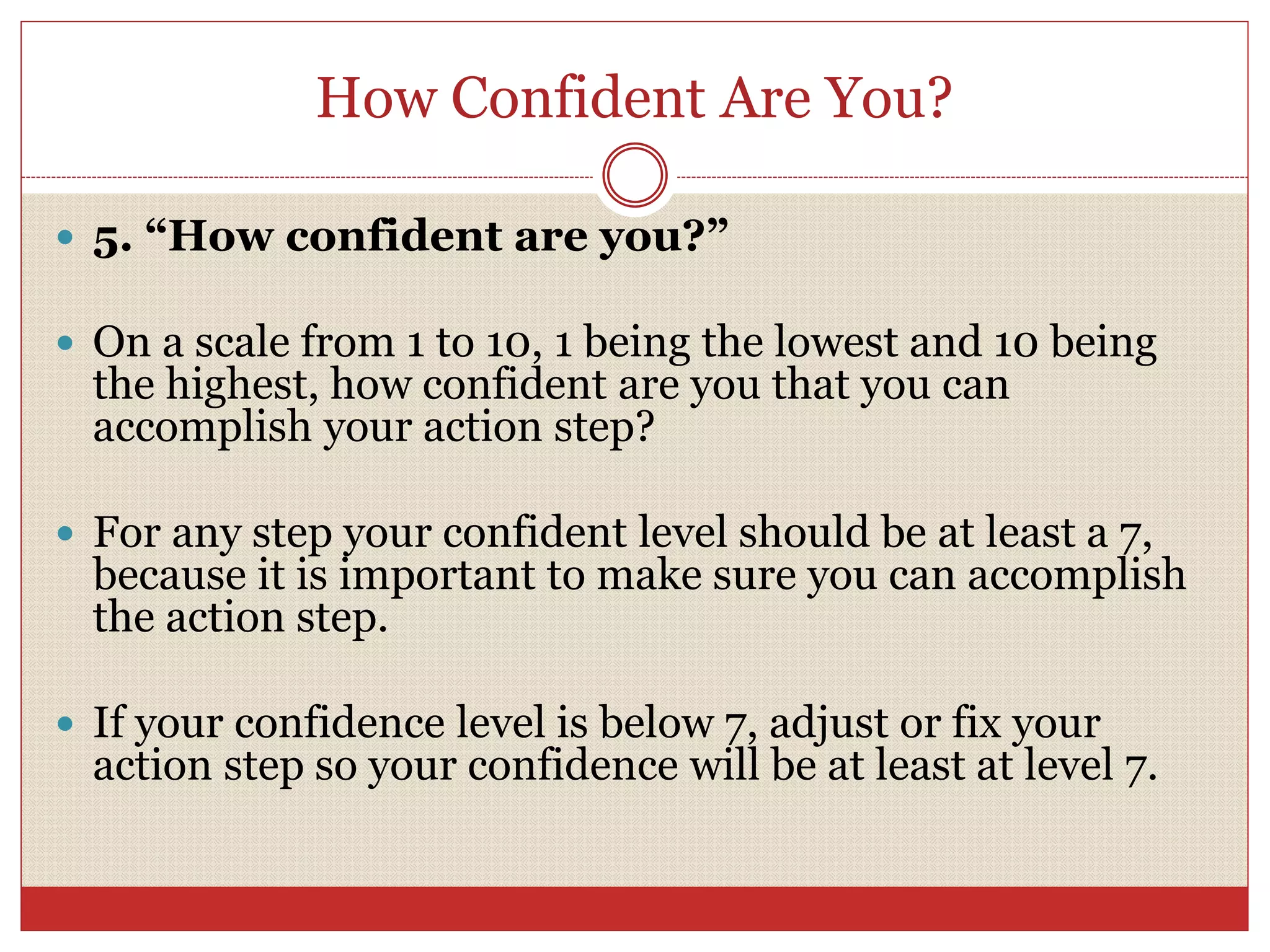 Develop specific action steps | PPTX