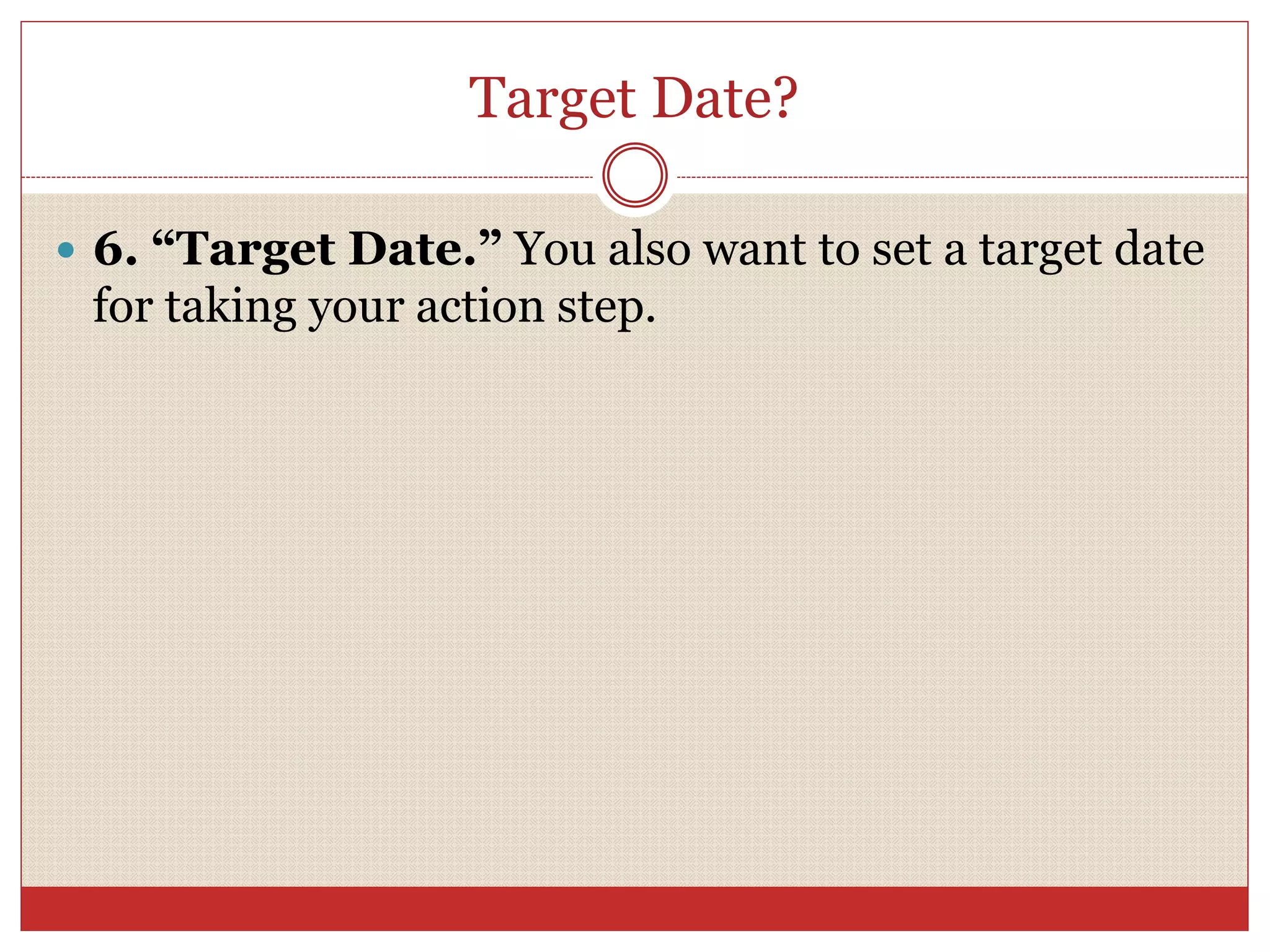 Develop specific action steps | PPTX