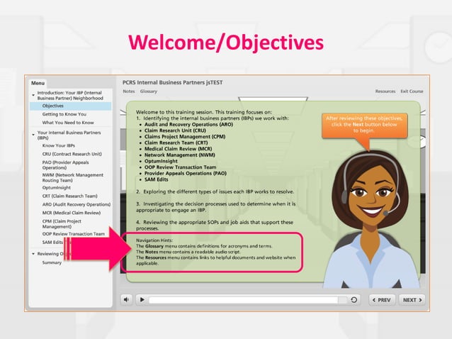 eLearning Work Showcase sample | PDF