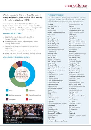 retail banking 1st_Final | PDF | Business Expos & Conferences | Events