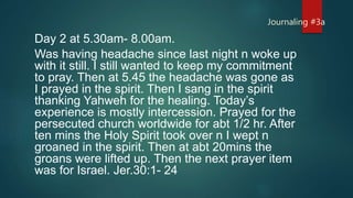 7 days Journey with the Holy Spirit | PPT