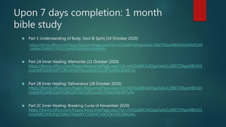 7DHS bible study | PPT