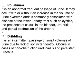 7 diseases of urinary system part b | PDF