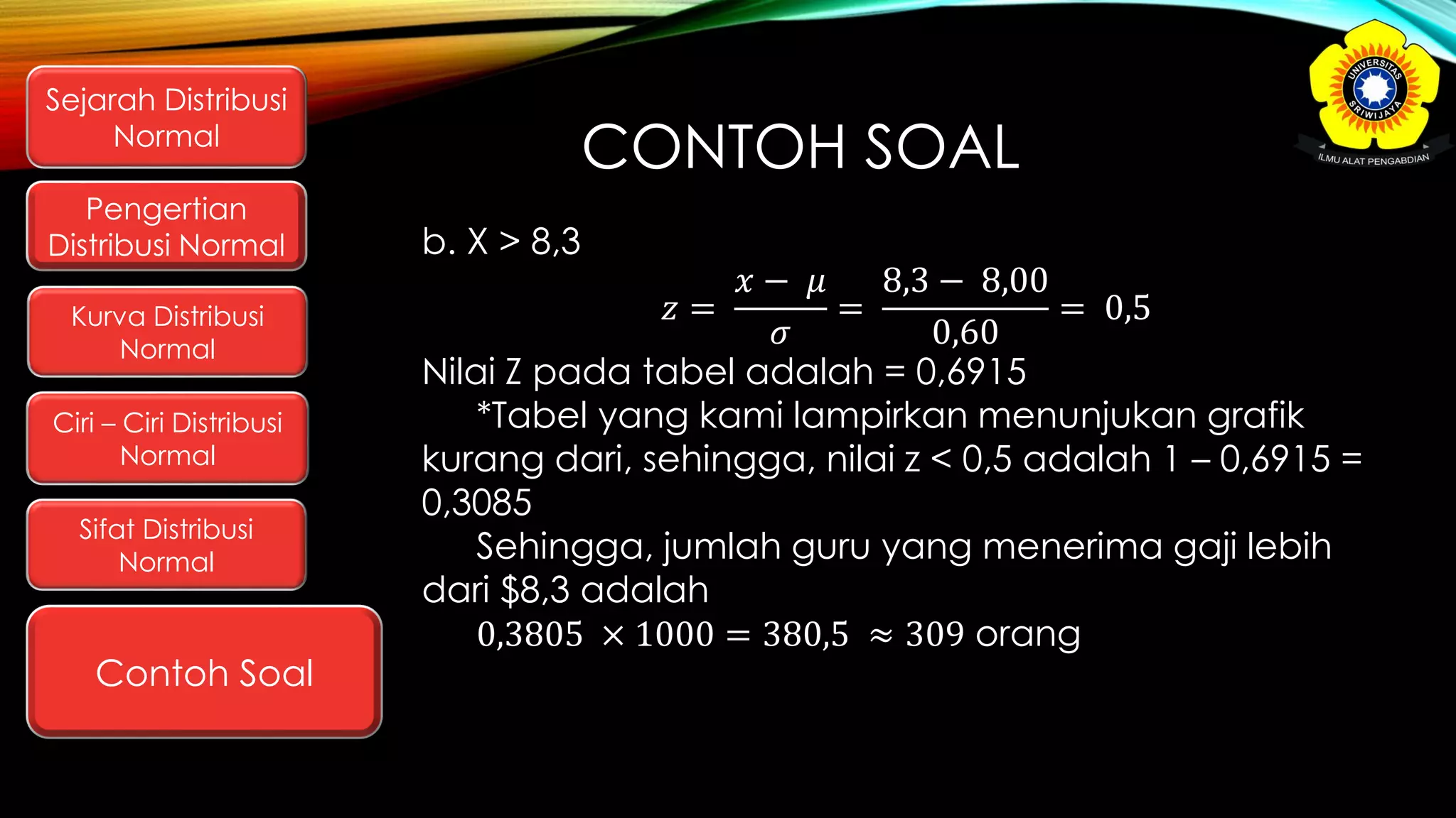 distribusi normal ppt | PDF