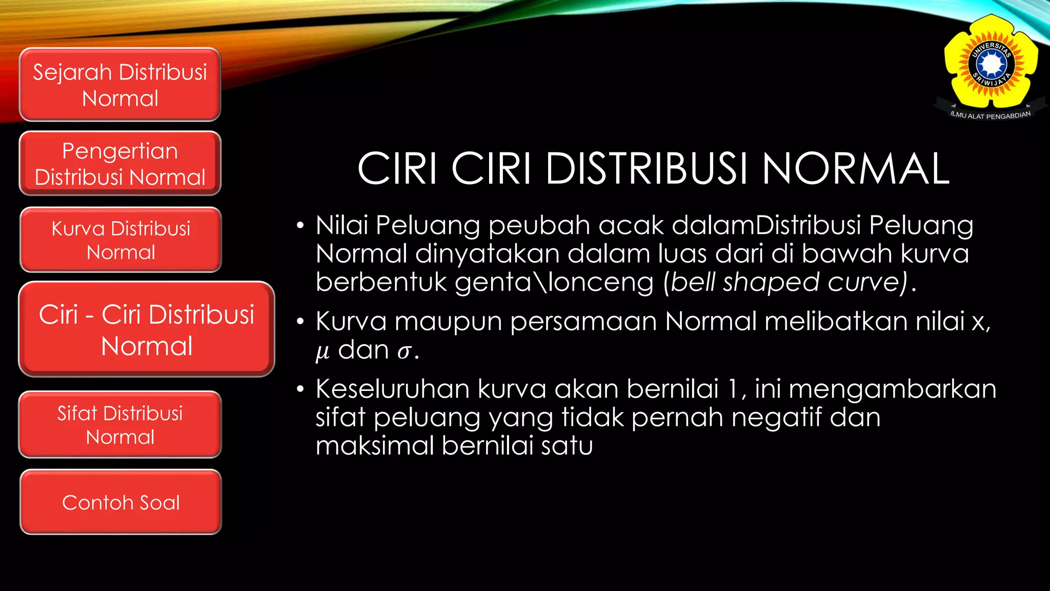 distribusi normal ppt | PDF