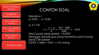 distribusi normal ppt | PDF