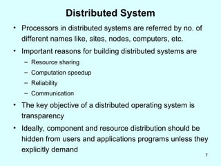 7 distributed and real systems | PPT