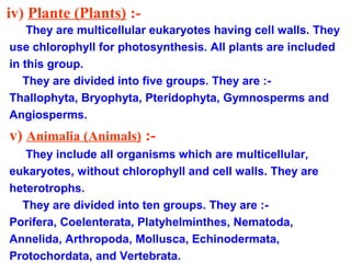 diversity in living organisms | PPT