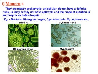 diversity in living organisms | PPT