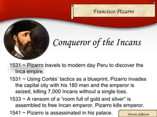 World_Themes: Spanish Conquistadors | PPT | Religion & Spirituality