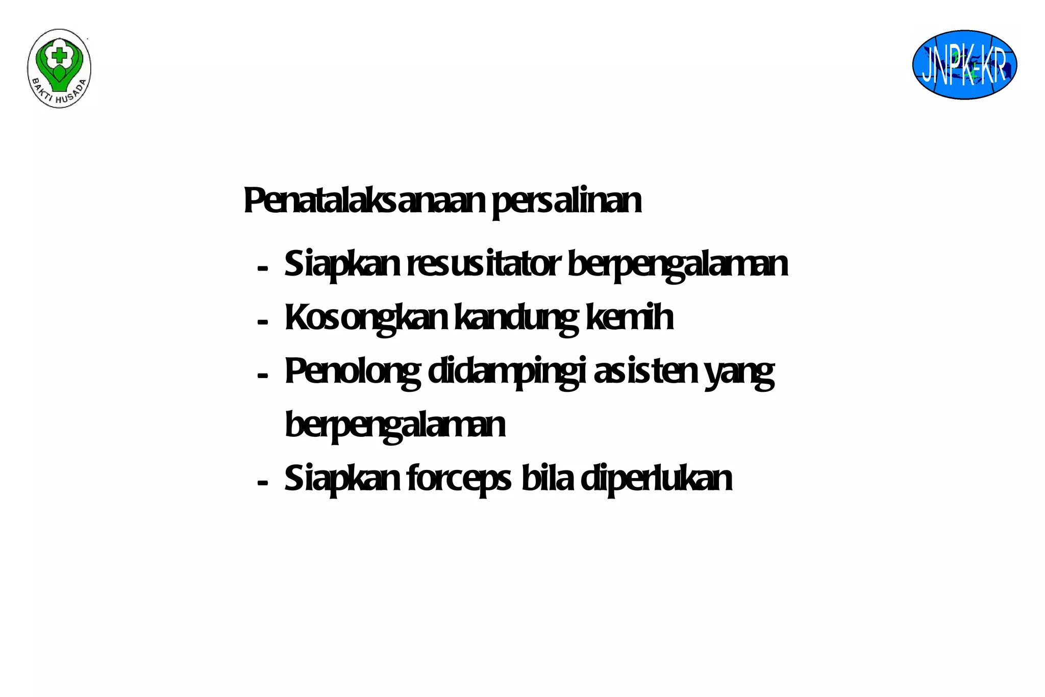 7d persalinan sungsang | PPT